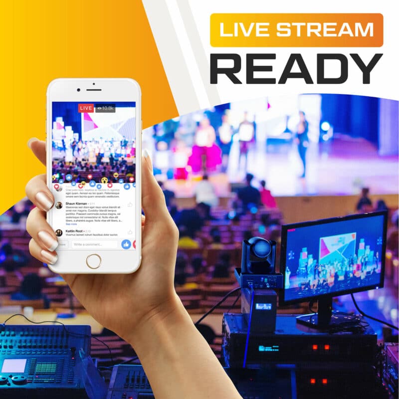 Honey Optics 12x – 4K Live Stream PTZ Camera – NDI HX – Church ...