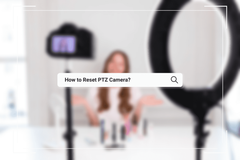 How To Reset PTZ Camera & IP Address Settings - 3 Easy Steps